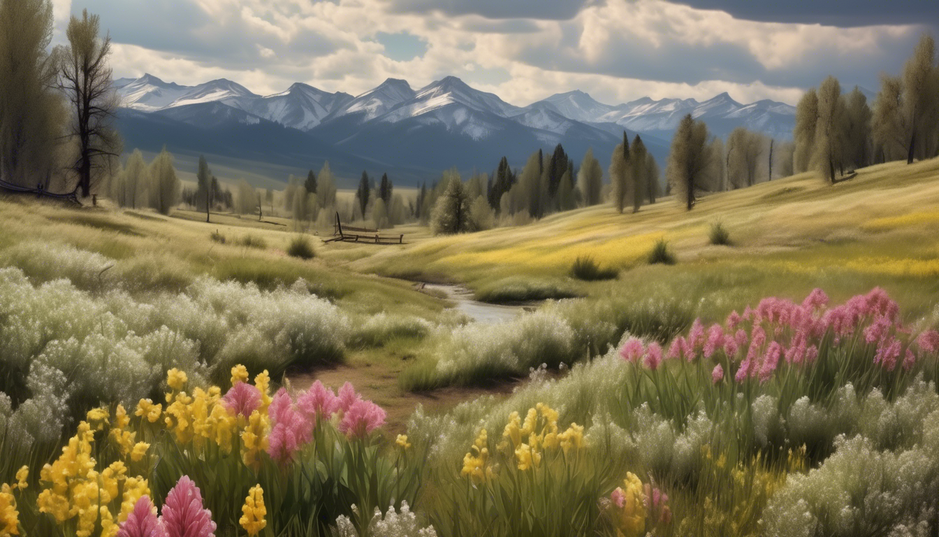 Montana In Spring - Montana Sights