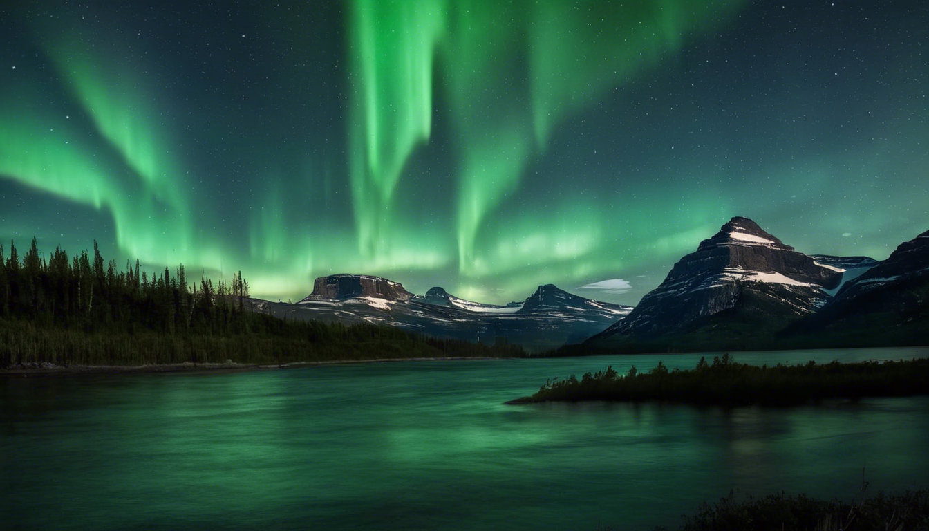 When To See Northern Lights In Glacier National Park - Montana Sights